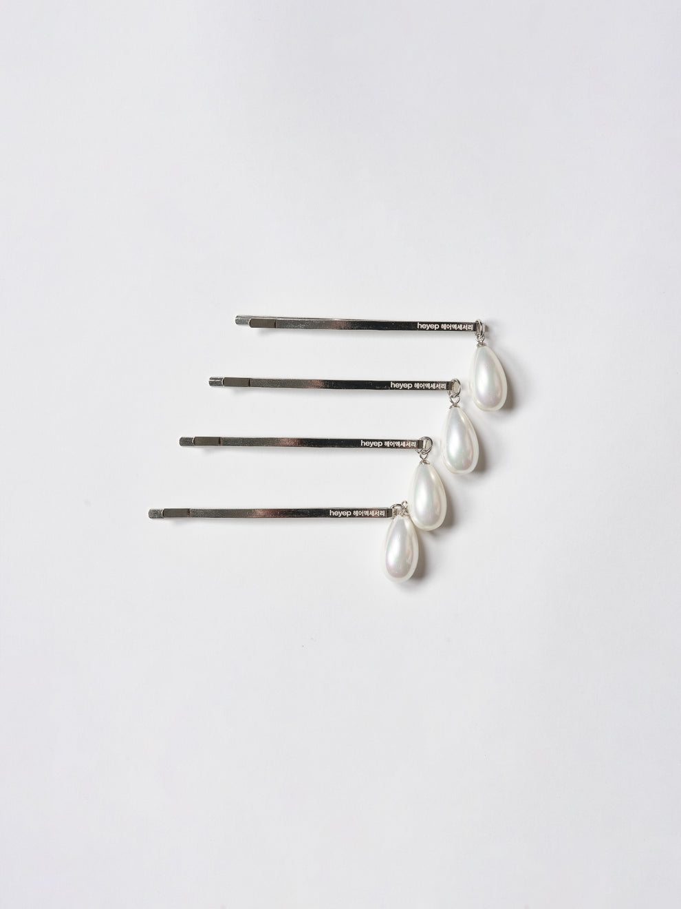 Drop Pearl Hair Pins - 4 Piece Set – heyep