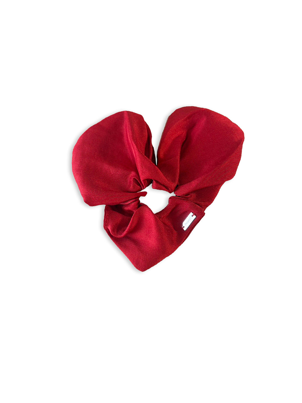 Silk Heart Scrunchie – Large – heyep